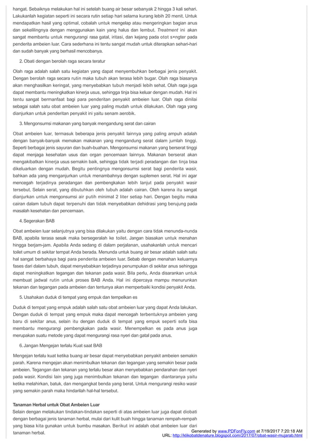 ciri-ciri wasir | PDF