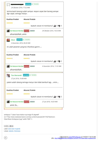 ciri-ciri wasir | PDF