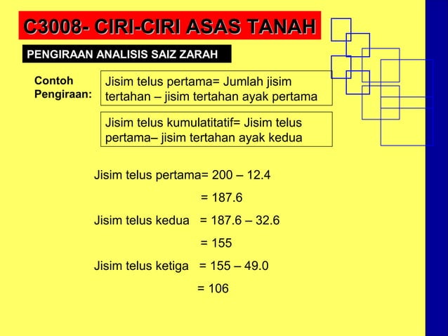 Ciri asas tanah | PPT