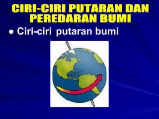Ciri ciri | PPT