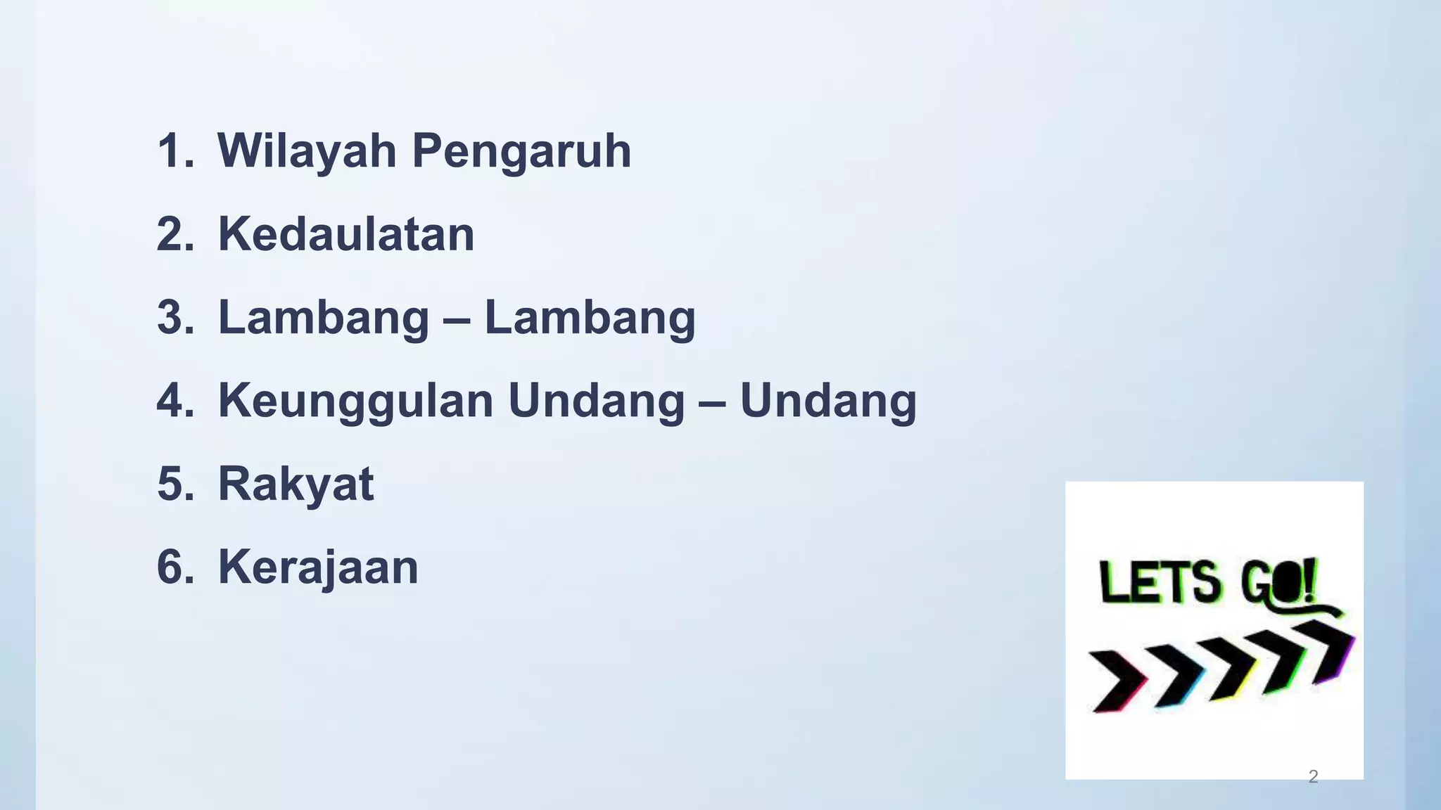 Ciri – ciri negara dan bangsa dalam kesultanan | PPTX