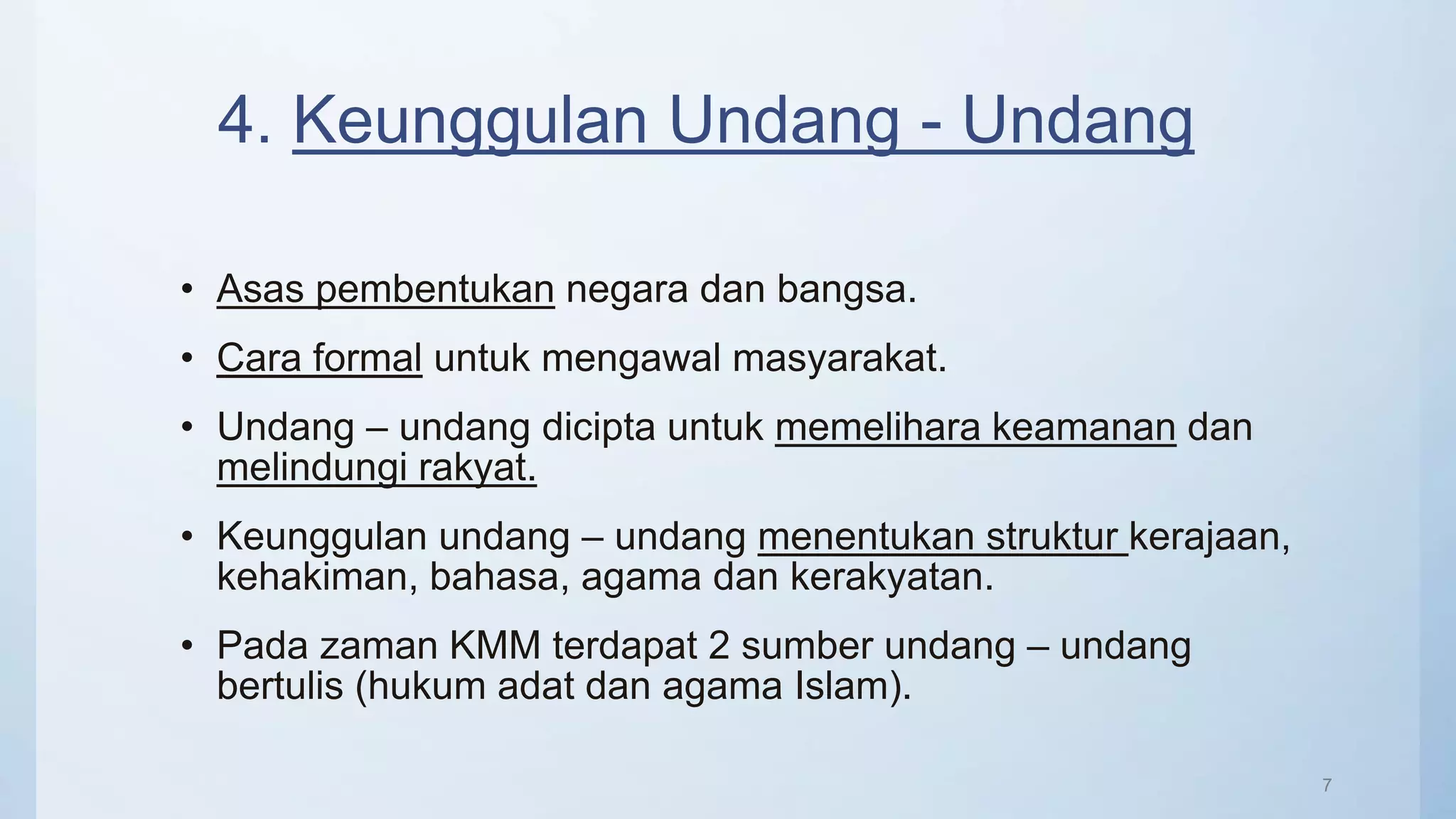 Ciri – ciri negara dan bangsa dalam kesultanan | PPTX