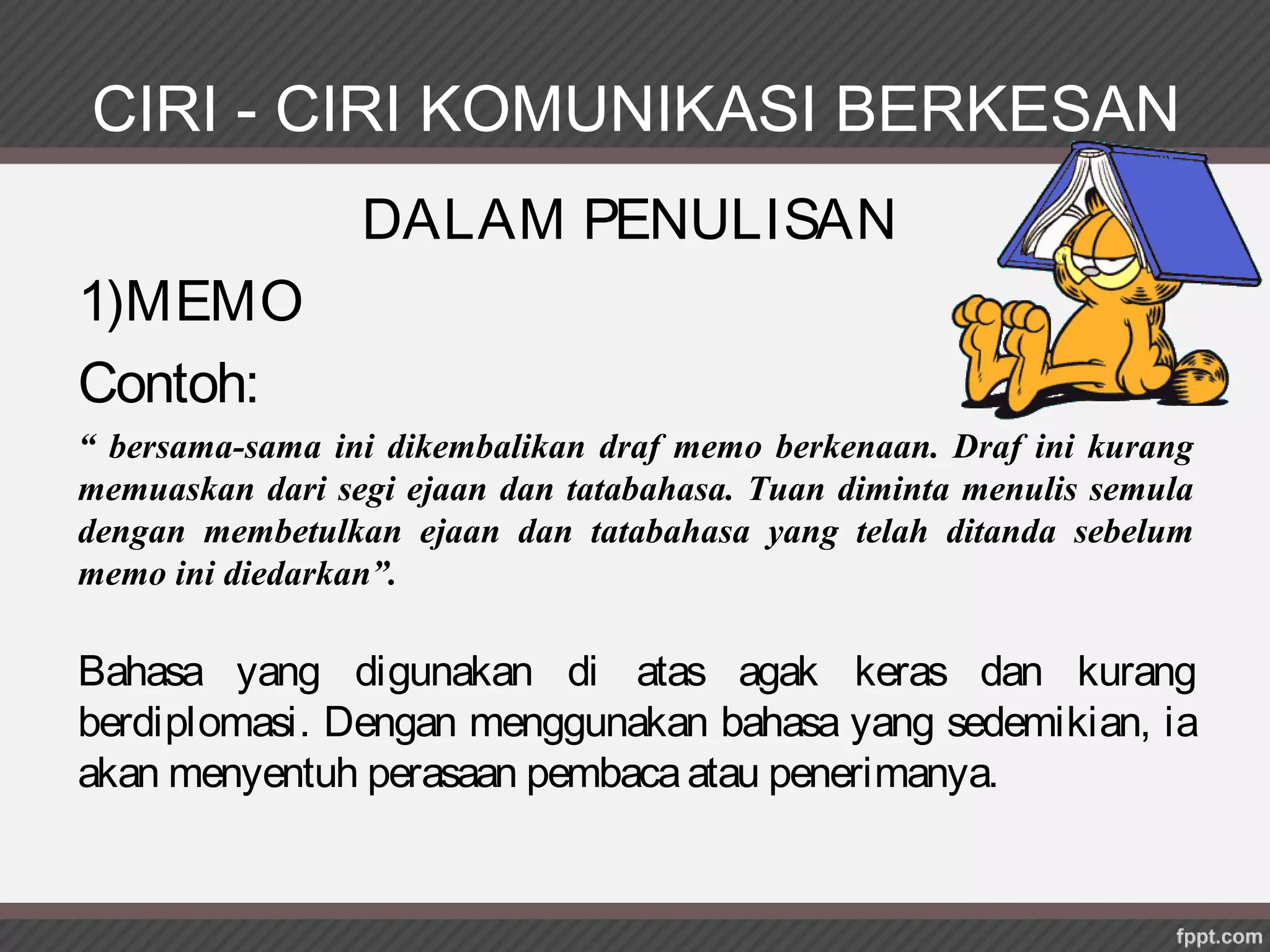 Ciri komunikasi berkesan | PPT