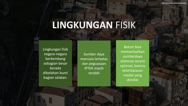 Ciri negara maju dan berkembang | PPT