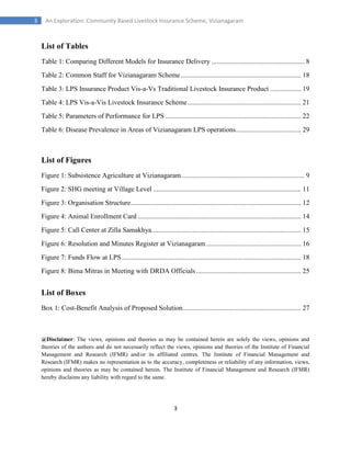 Case Study on Community Based Livestock Insurance | PDF