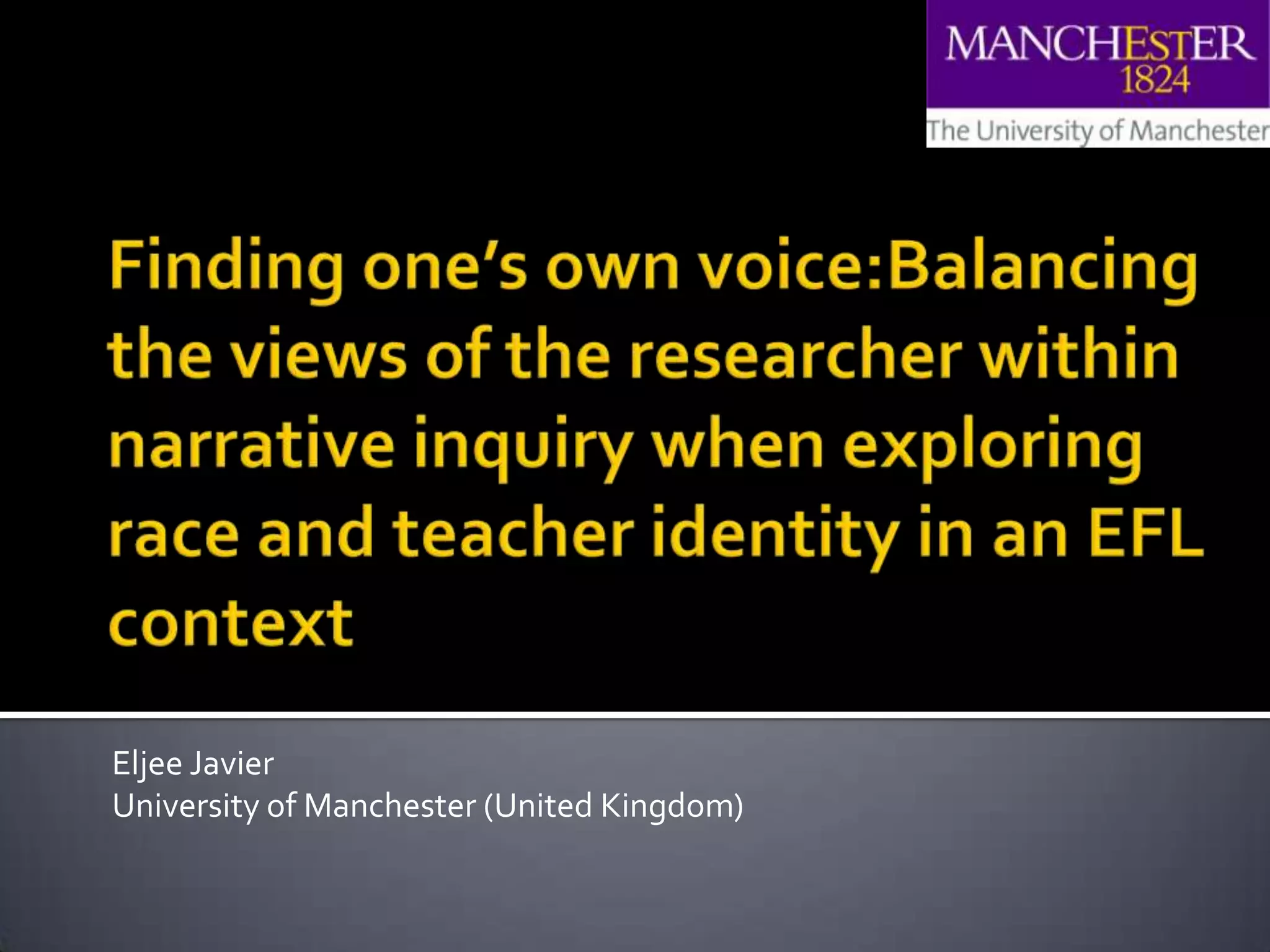 Narrative Matters 2010 Presentation | PPTX | Education