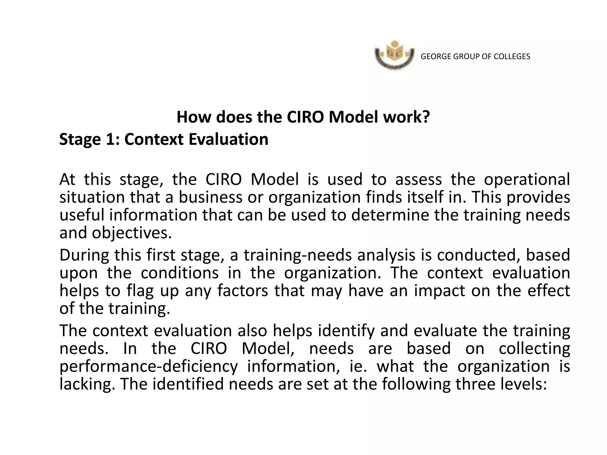 Ciro approach | PPTX | Business Administration | Business