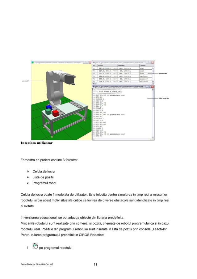 Ciros robotics instruire | PDF