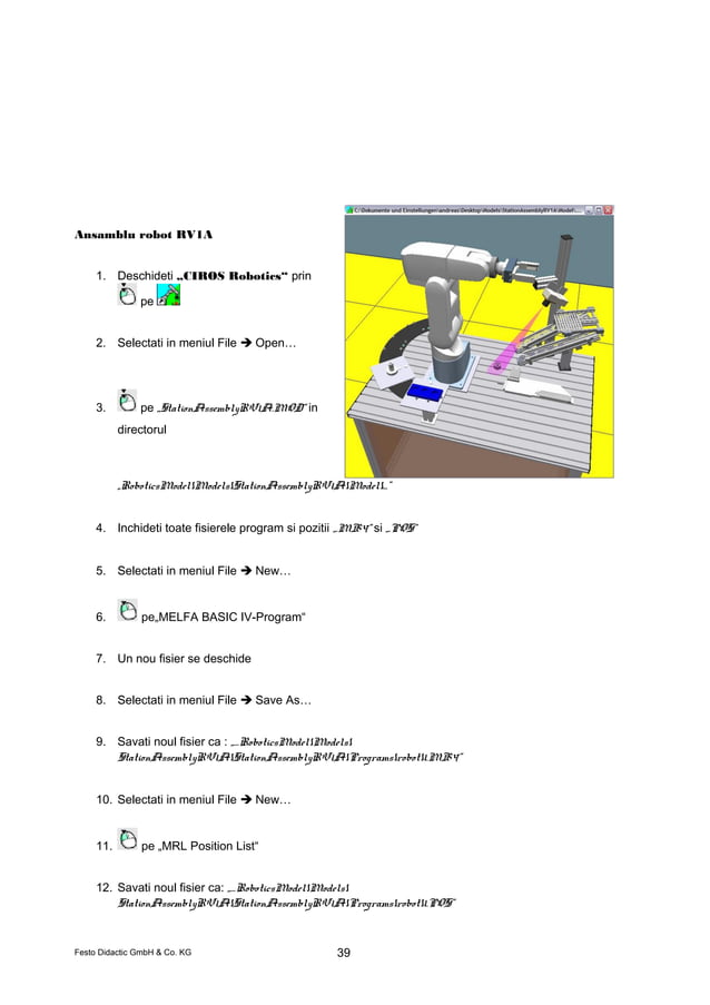 Ciros robotics instruire | PDF