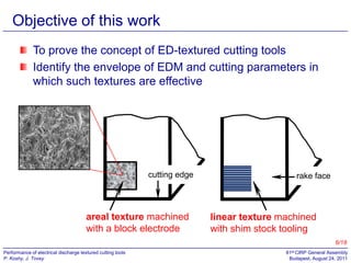 Textured Cutting Tools | PPSX