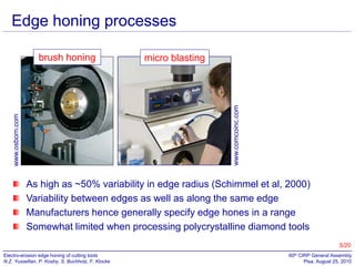 Electro Erosion Edge Honing | PPSX