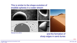 Tool edge honing using shear jamming abrasive media | PPSX