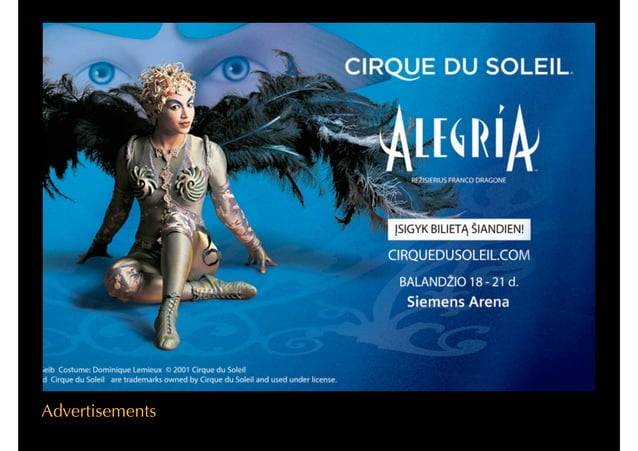 Cirque du Soleil | PDF | Theater Venues | Attractions