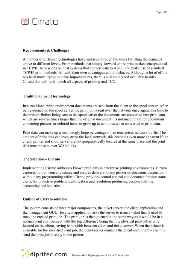 Cirrato whitepaper | PDF