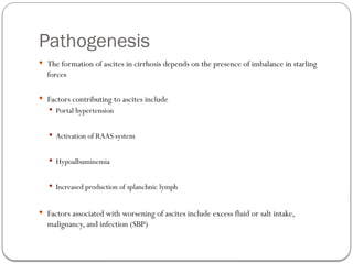 Cirrhosis and its complications, DTU.pptx