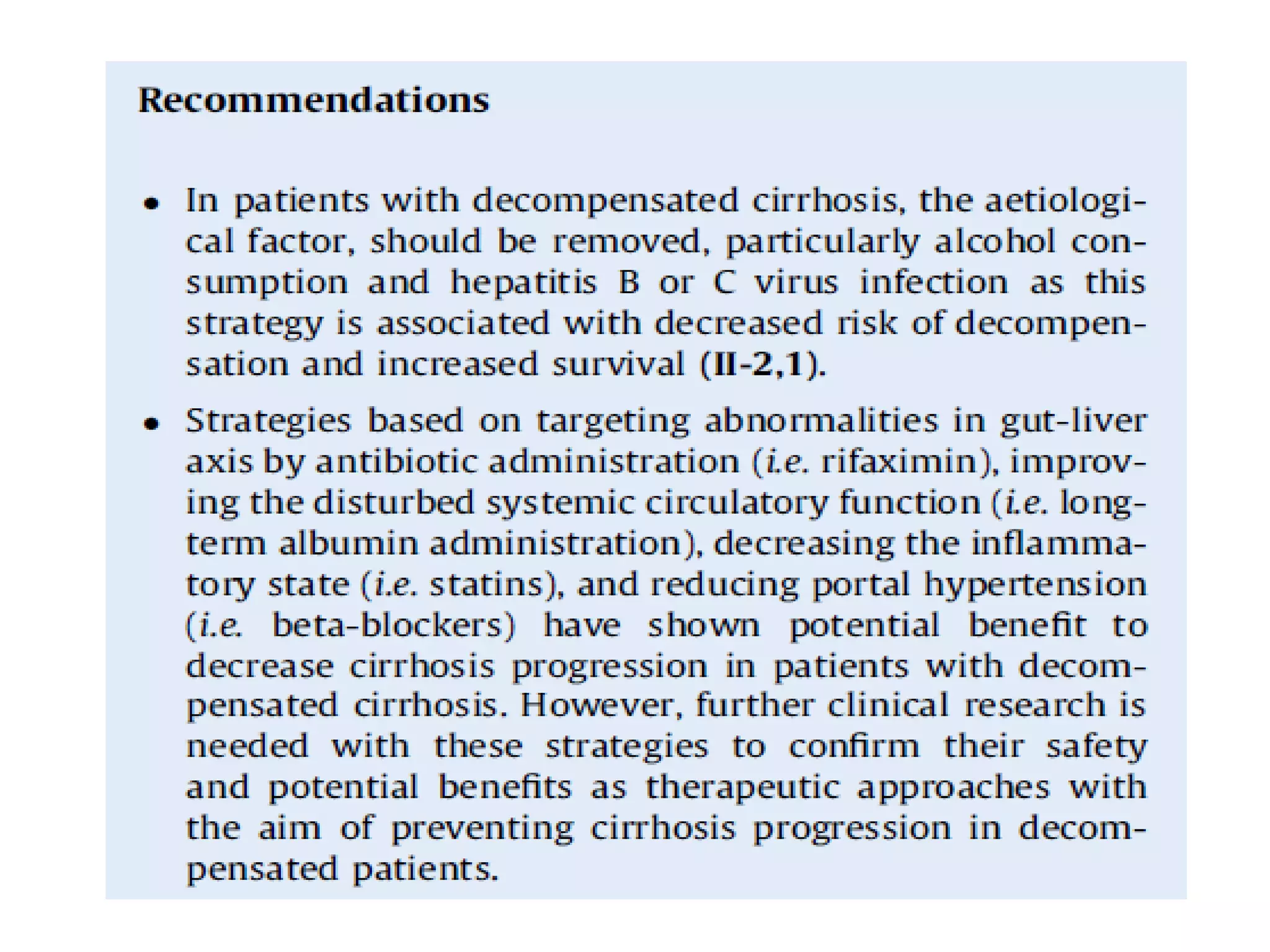 EASL Clinical Practice Guidelines for the management of patients with ...