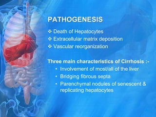 Cirrhosis of liver | PPTX