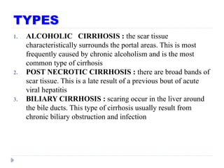cirrhosis of liver (liver fibrosis).pptx