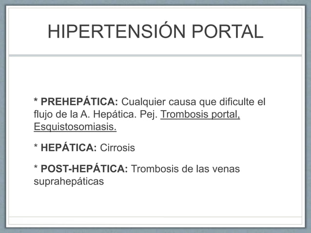 Cirrosis hepática e hipertensión portal, Complicaciones: Ascitis ...