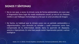 cirrosis hepatica y ascitis fisiopatologia | PDF