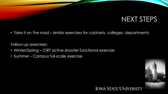 CIRT table top SOP Exercises 2025 okkkk | PPT