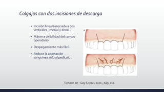 Cirugía oral - INCISION Y COLGAJO | PPTX