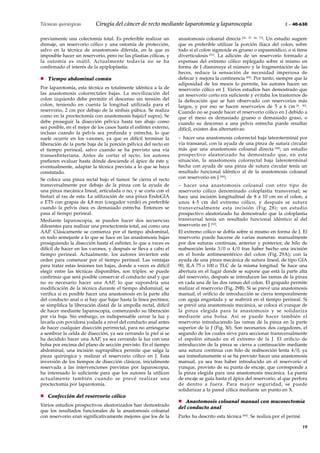EMC. Cirugía del cáncer de recto mediante laparotomía y laparoscopia | PDF