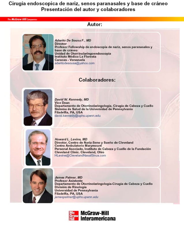 Cirug A Endoscopica De Nariz Senos Paranasales Y Base De Cr Neo | PDF