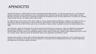 APENDICITIS FISIOPATOLOGIA Y CLINICA .pptx