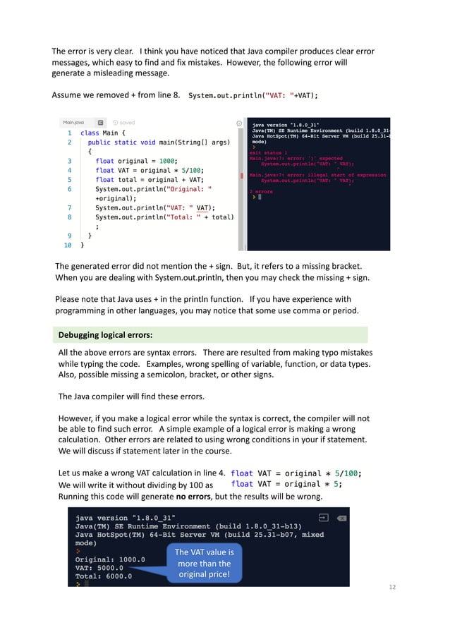 Cis 1403 lab1- the process of programming | PDF