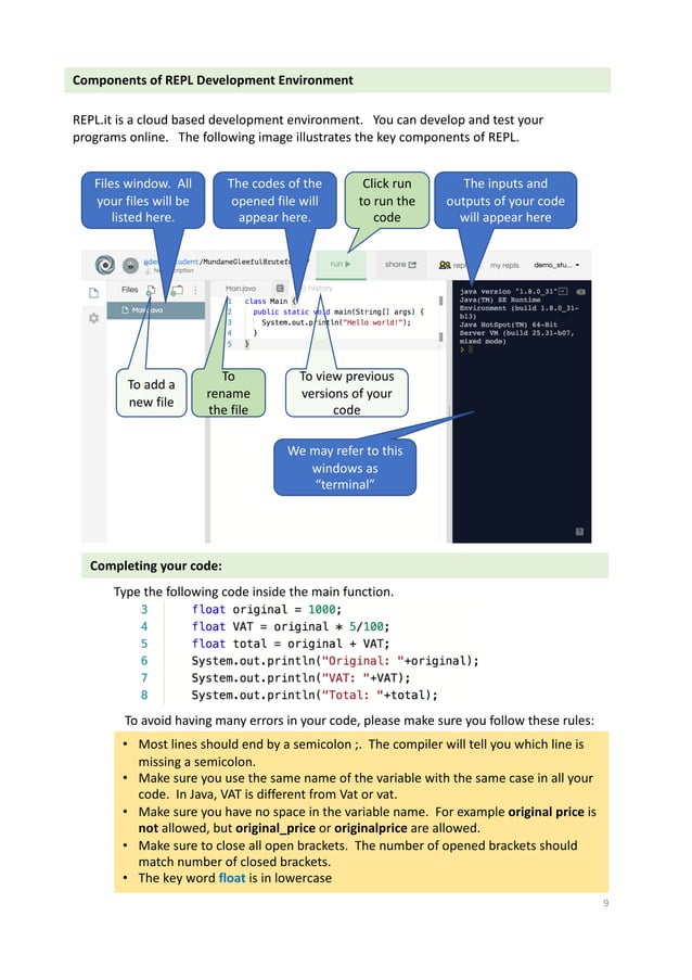 Cis 1403 lab1- the process of programming | PDF