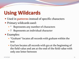 CIS 145 test 1 review | PPT