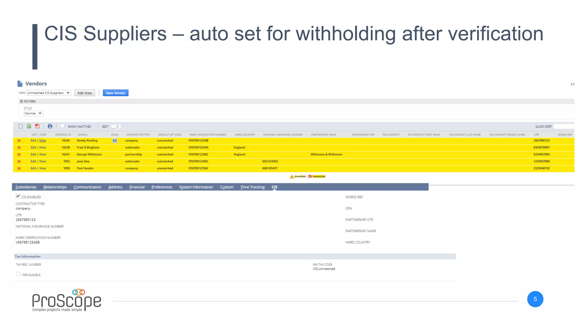 ProScope CIS for NetSuite | PDF