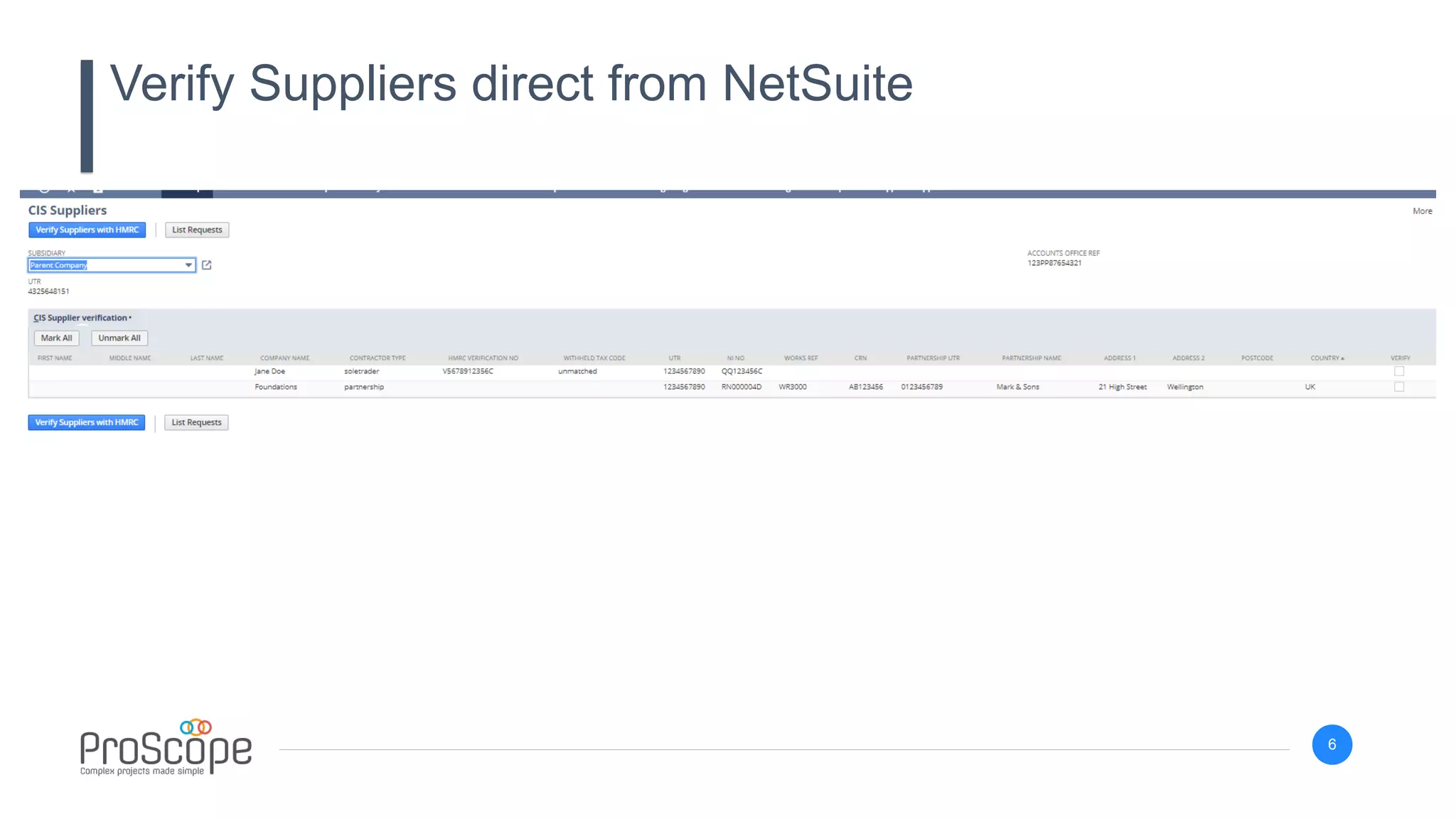 ProScope CIS for NetSuite | PDF
