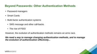 CIS14: Authentication: Who are You? You are What You Eat | PPT