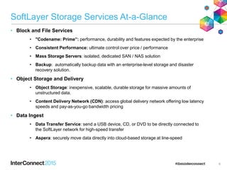 SoftLayer Storage Services Overview | PPT