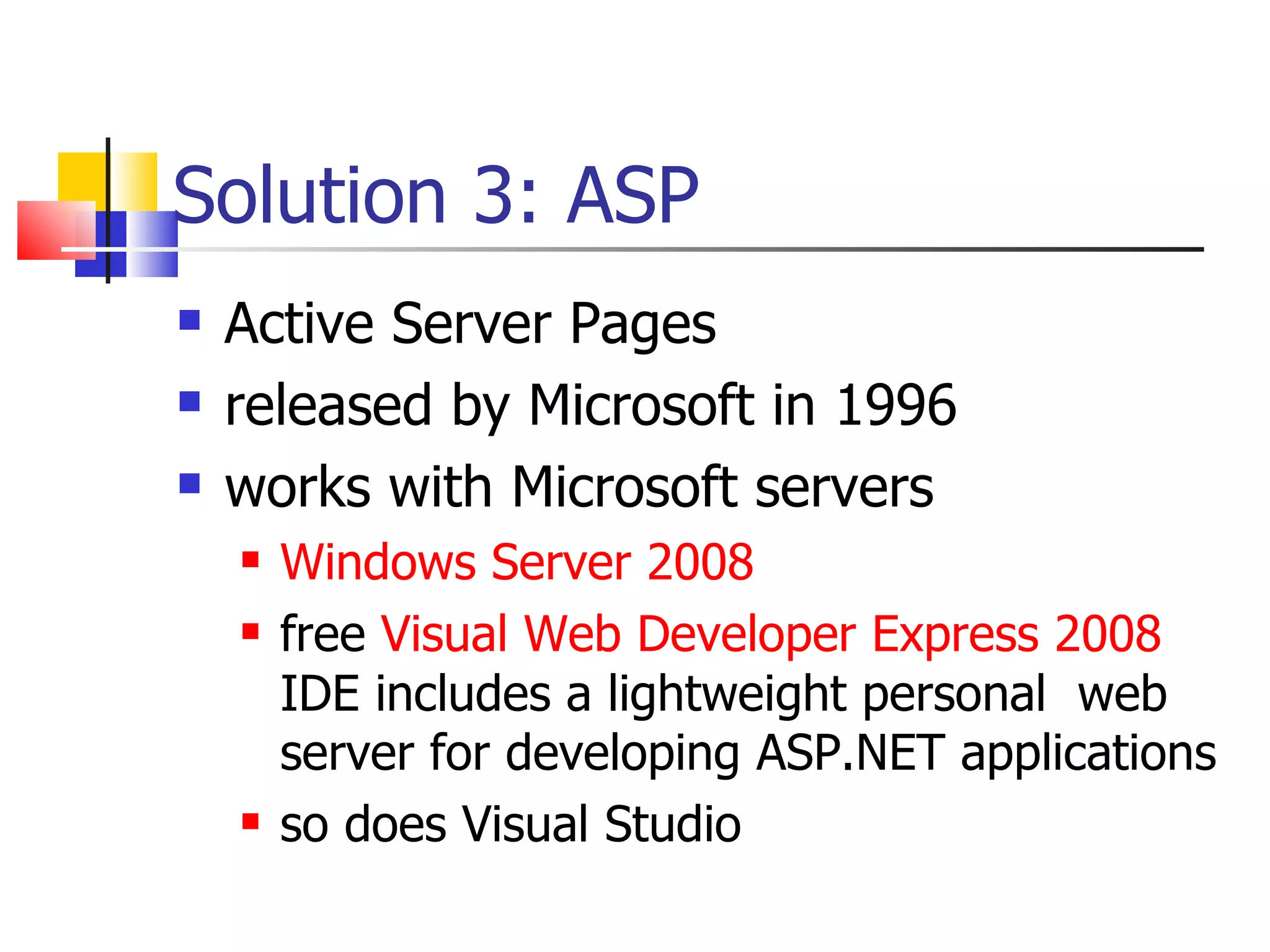 CIS 451: Introduction to ASP.NET