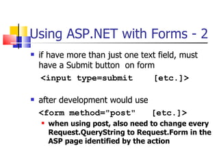 CIS 451: Introduction to ASP.NET