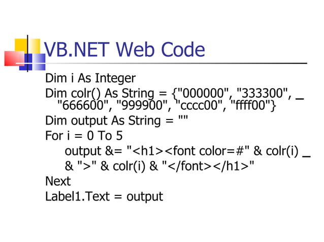 CIS 451: Introduction to ASP.NET
