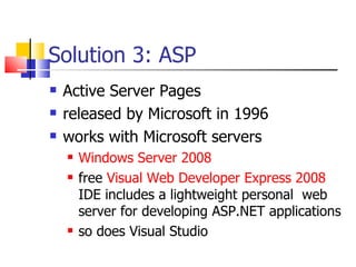 CIS 451: Introduction to ASP.NET