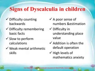 LEARNING DISABILITY | PPTX