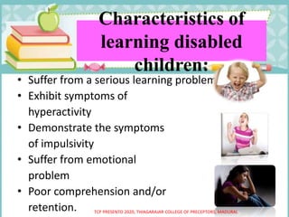 LEARNING DISABILITY | PPTX