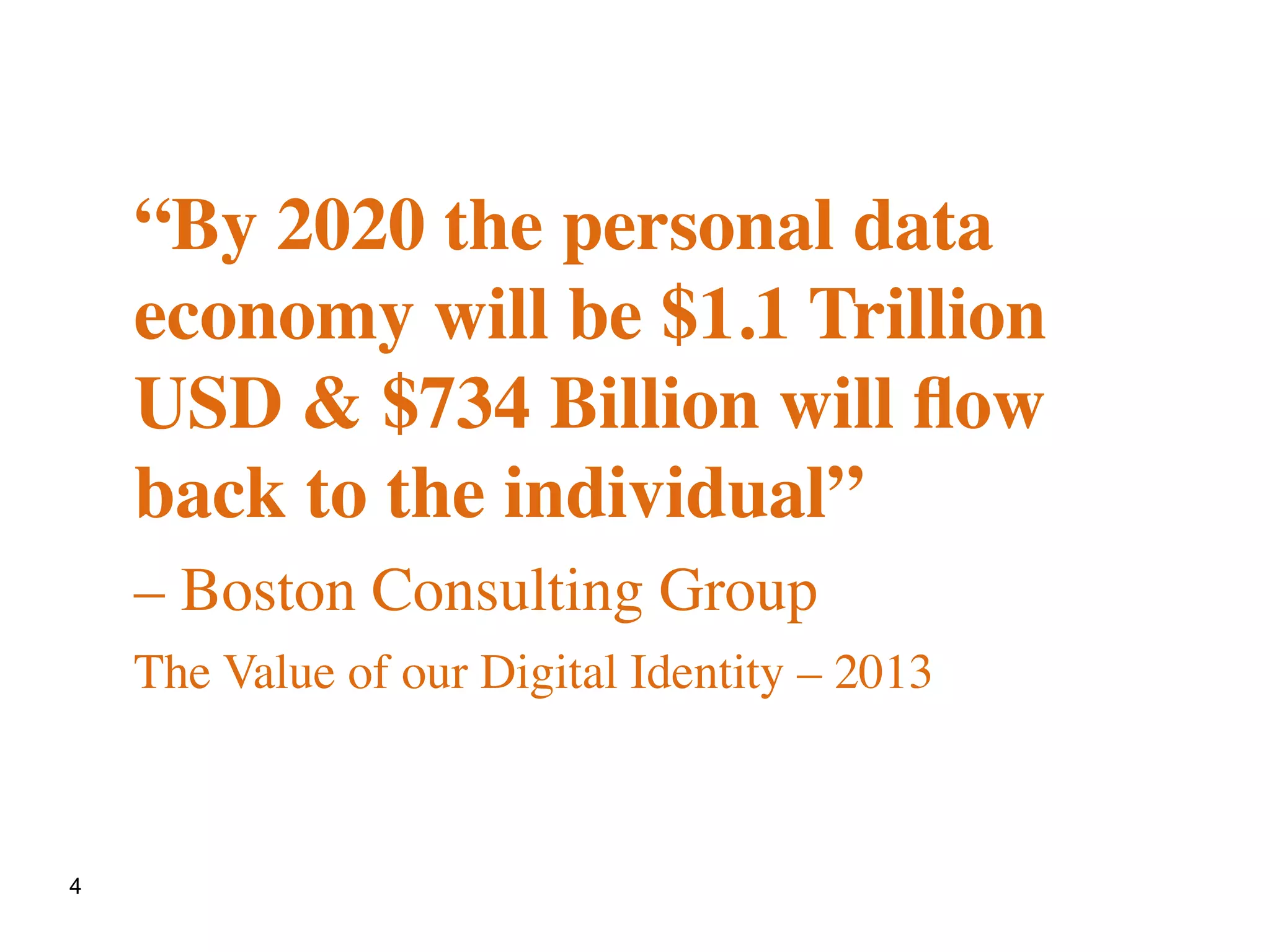 My Data, My Value: 6 Sense Making Diagrams from the Personal Data Ecosystem. | PDF