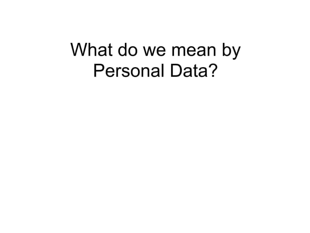 My Data, My Value: 6 Sense Making Diagrams from the Personal Data ...