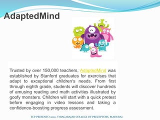 USE OF SOFTWARE FOR SPECIAL NEEDS CHILDREN | PPTX