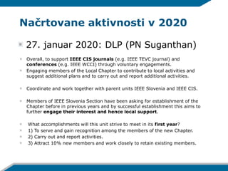 Poročilo ODBORA CIS (CH08873) za leto 2019 | PPT