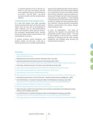 CIS Transformation: Unlocking the Value of Utilities' Customer ...