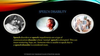 UNDERSTANDING THE DISABILITY | PPTX