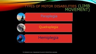 UNDERSTANDING THE DISABILITY | PPTX