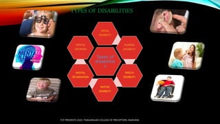 UNDERSTANDING THE DISABILITY | PPTX